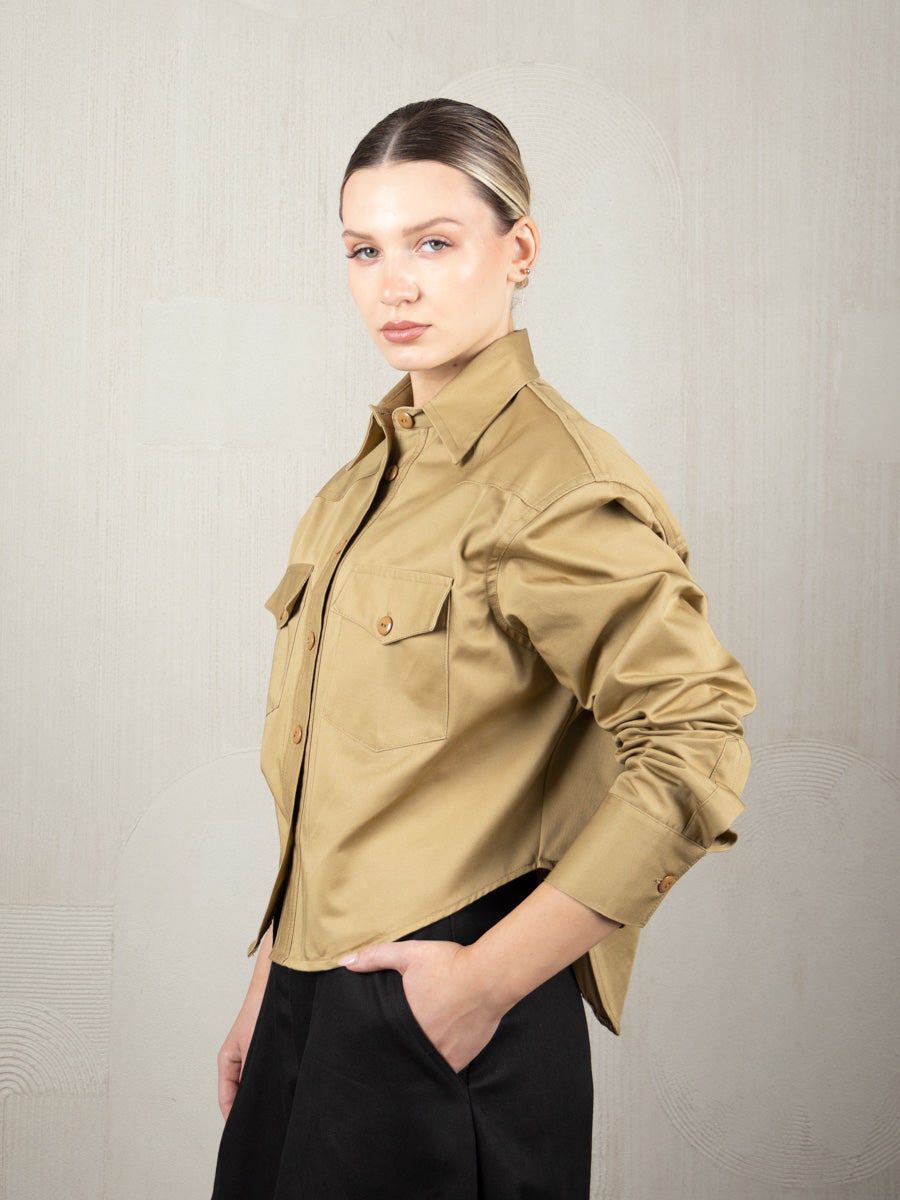 CHESTNUT SHIRT – Nostalgia Boutique